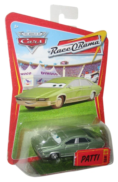 DISNEY PIXAR CARS Movie Series 4 Race-O-Rama Patti Die Cast Toy Car £9. ...