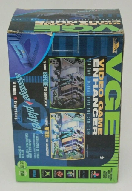 VIDEO GAME ENHANCER VGE by Nuwave for PlayStation, Dreamcast, Xbox AS ...