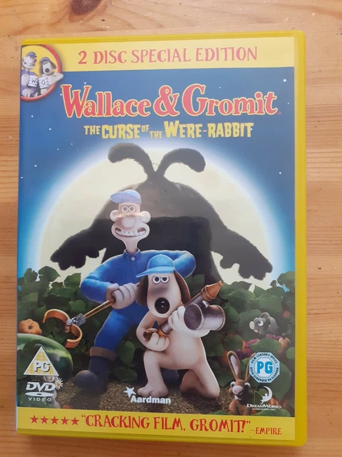 WALLACE AND GROMIT - The Curse Of The Were Rabbit (DVD, 2006, 2-Disc ...