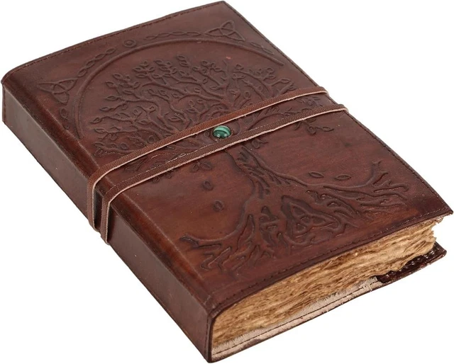 JOURNAL REFILLABLE LINED Paper Tree Of Life Handmade Journal/Writing ...
