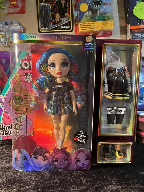 RAINBOW HIGH AMAYA Raine Fashion Doll W/2 Complete Outfits NEW ~FREE ...