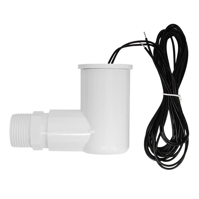 WHITE COLOR SS2 Condensate Float Switch for HVAC Drain Pan Overflow ...