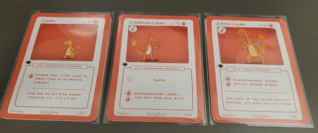 POKEMON DERPY CHARMANDER, Charmeleon, Charizard Set $12.95 - PicClick CA