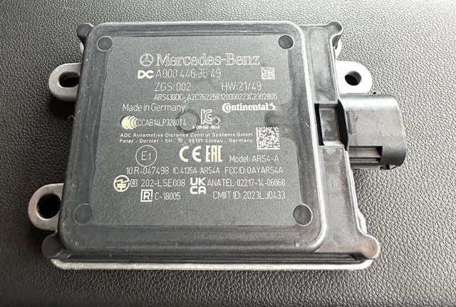 MERCEDES BENZ ACTROS MP5 distance radar sensor, distronic A0004463549 ...