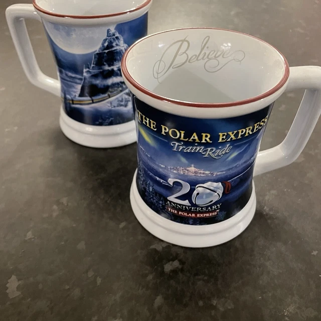 THE POLAR EXPRESS Train Ride 20th Anniversary 400ml/14 oz Coffee Mug ...