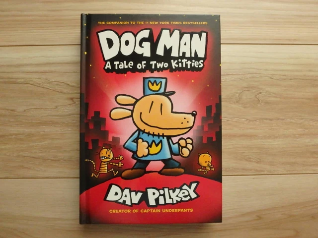DOG MAN A Tale of Two Kitties DAV PILKEY English Children s Book Manga ...