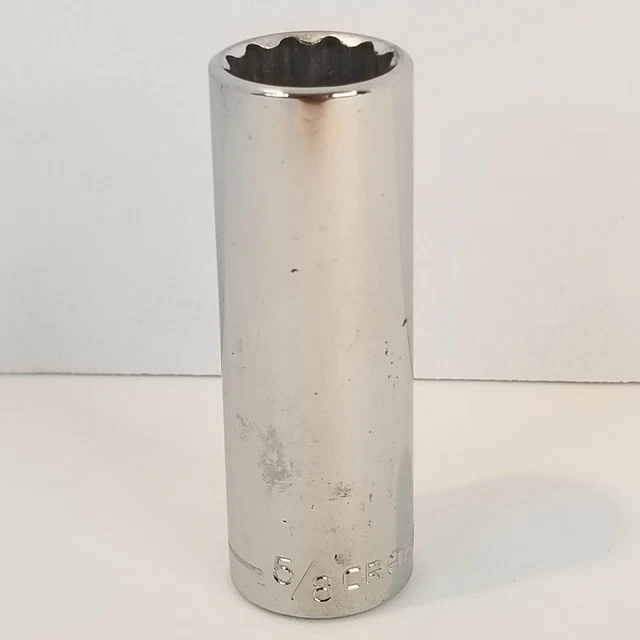 CRAFTSMAN 5/8& 12 Point 3/8" Deep Socket 43314 S-AF Series EUR 6,37 ...