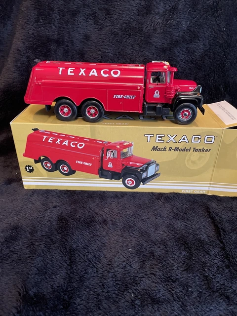 FIRST GEAR TEXACO mack r-model tanker fire-chief diecast £15.63 ...