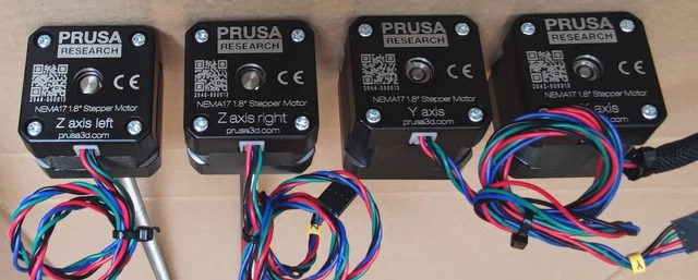 ORIGINAL PRUSA STEPPERMOTOREN vom MK3/S/+ / ohne Extruder-Motor EUR 59 ...
