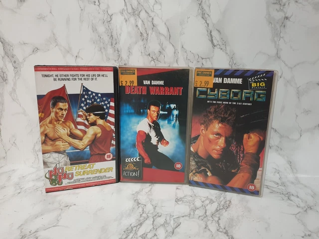 JEAN CLAUDE VAN Damme VHS Blockbuster Video Tape Bundle £14.99 ...