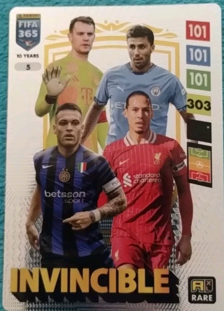 PANINI FIFA 365 Adrenalyn XL 2024 | 2025 Golden Baller • Invincible ...