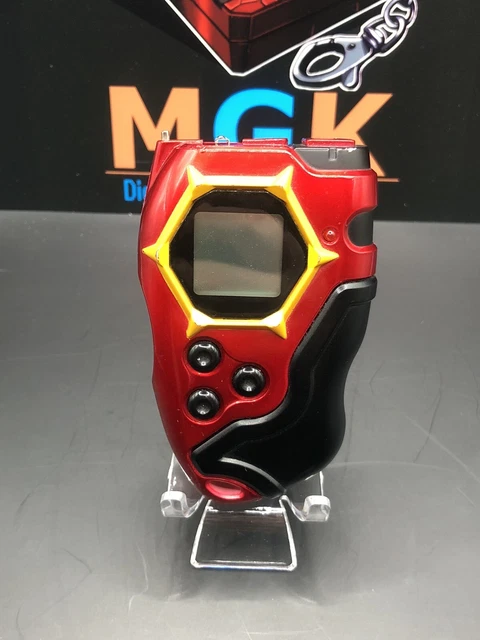 FOR PARTS DIGIMON Digivice D-Tector V2 Red Black Original 2002 Ver.2 ...