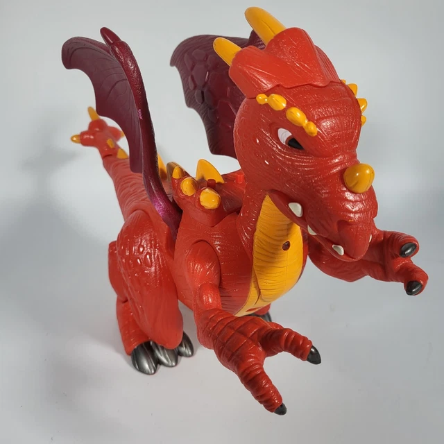 FISHER PRICE IMAGINEXT Action Tech Dragon With Sounds - Working £12.99 ...