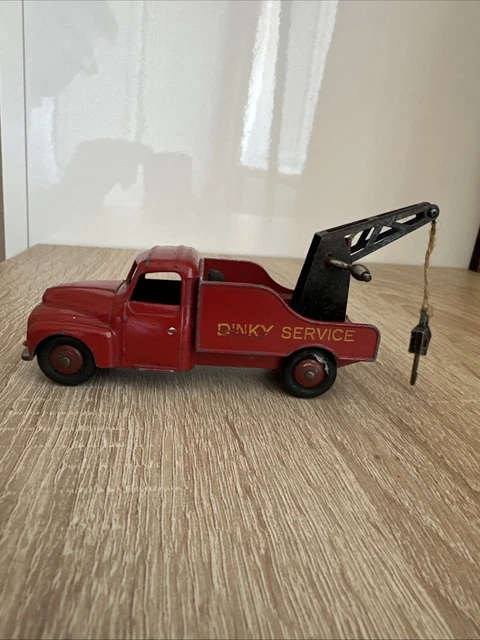 VINTAGE B650 DINKY Service 35A France Citroen U23 Tow Truck Red 1:50 ...