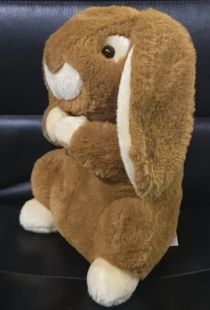 TESCO BETTY BUNNY Brown Rabbit Soft Toy Plush Stuffed Animal Teddy Bear ...