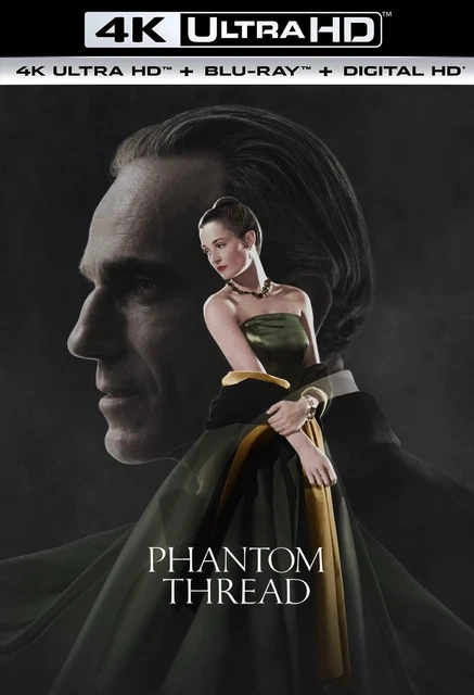PHANTOM THREAD (BLU-RAY) Daniel Day-Lewis Vicky Krieps Lesley Manville EUR 41,32 - PicClick IT