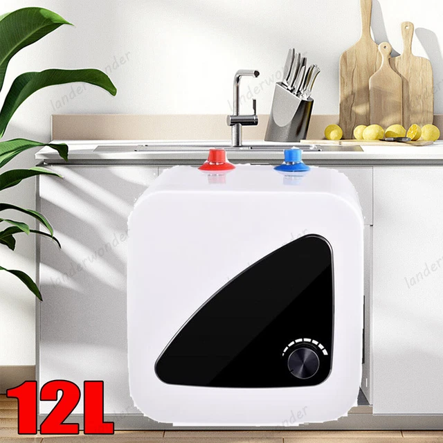 12L ELECTRIC HOT Water Storage Tank Water Heater Boiler Kitchen Under ...