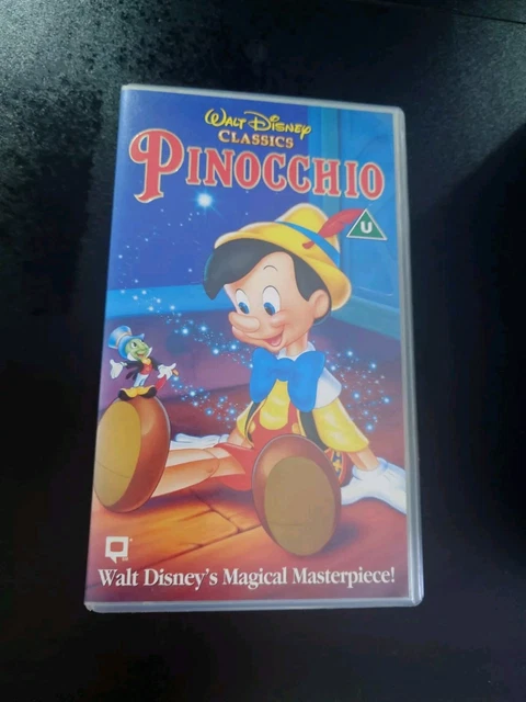 WALT DISNEY CLASSICS - Pinocchio - VHS Video - 1995 - U £6.95 - PicClick UK