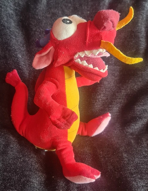 DISNEY MUSHU RED Dragon from Mulan Plush Toy £10.00 - PicClick UK