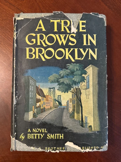 A TREE GROWS In Brooklyn BETTY SMITH vintage 1943 ~ HB/DJ ~ libro ...