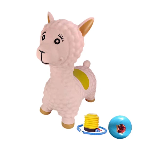 RIDE ON HOPPING Toy Bouncy Animal Hopping for Birthday Holiday Outdoor ...