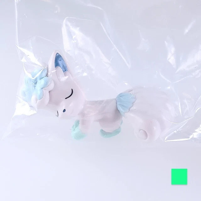Alolan Vulpix Pokemon Gacha Mini Figure On The Cable Accessary Japan F