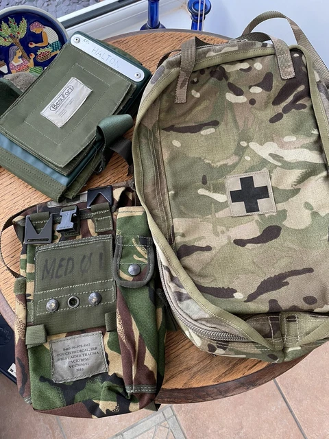 BRITISH ARMY MEDICAL Pouches Bundle Military Army Surplus Genuine MTP ...