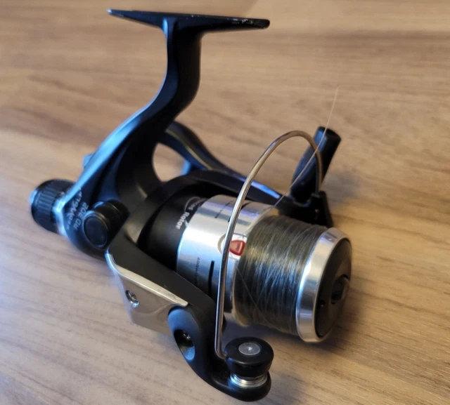 RED WOLF REAR drag fishing reel model RD 302 WITH KORDA GREEN 12 LB BS ...