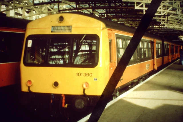 35MM RAILWAY SLIDE BR DIESEL Class 101 DMU 101360 Strathclyde £3.99 ...