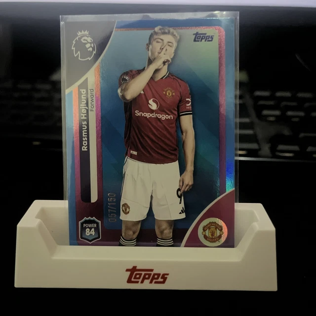 TOPPS 2026 PREMIER League Football Trading Cards Rasmus Hojlund 57/150 ...
