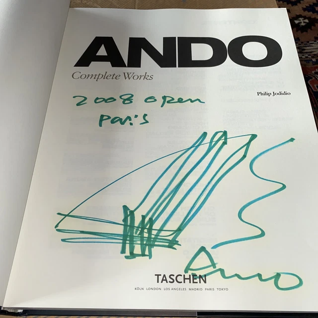 TADAO ANDO BY Philip Jodidio (Hardcover, 2004) Signed EUR 174,80 ...