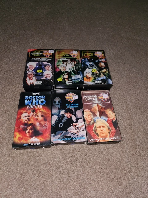 LARGE DOCTOR WHO VHS LOT BBC £32.34 - PicClick UK