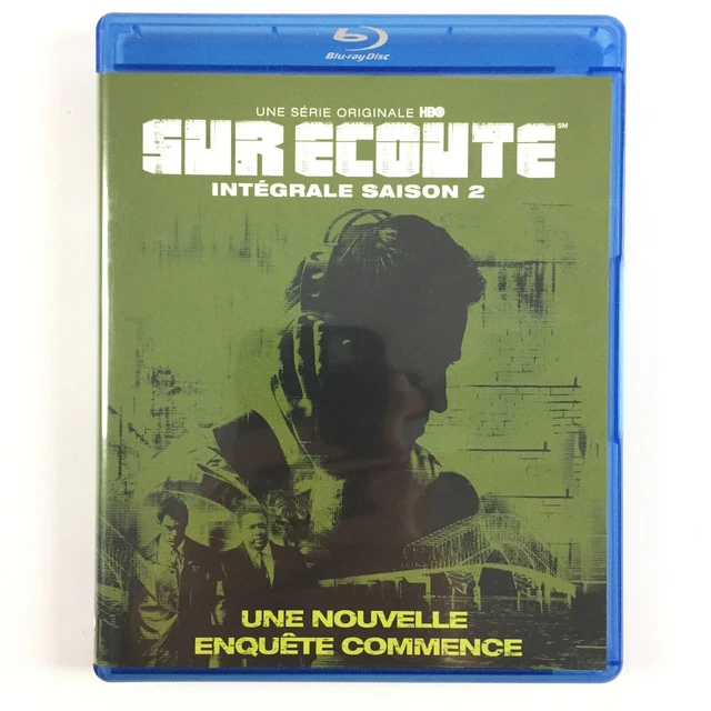 SUR ECOUTE (THE Wire) L'intégrale de la Saison 2 / Coffret 4 Blu Ray ...
