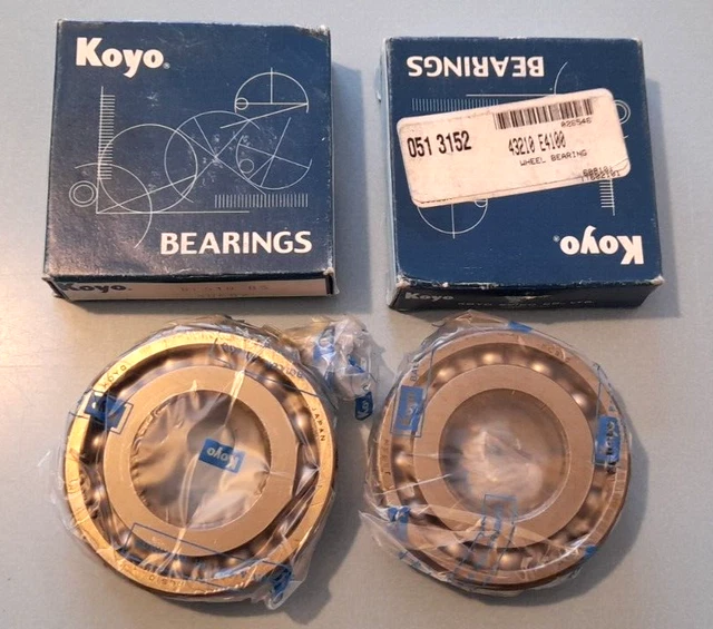 DATSUN 240Z 260Z 280Z Rear Axle Wheel Inner Bearing Pair NOS 43210 ...