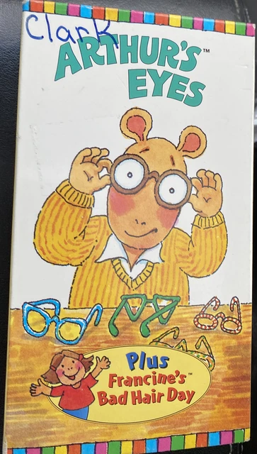 ARTHUR - ARTHURS Eyes Plus Francine's Bad Hair Day (VHS, 1997) £7.37 ...