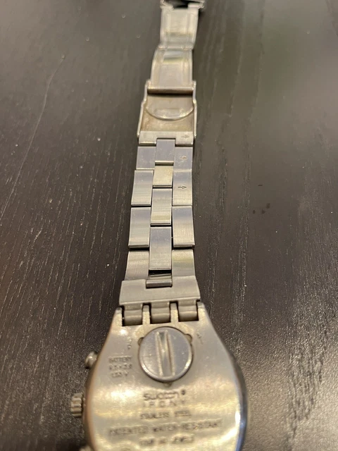 RARE SWATCH SECRET AGENT - Chronographe Swatch Irony à bracelet en ...