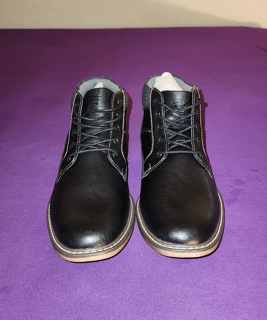 STITCH FIX HAWKER Rye Men's Black Leather Chukka Boots Sz 9.5 NWT £31. ...
