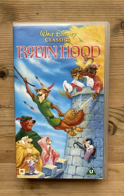 DISNEY ROBIN HOOD VHS £1.00 - PicClick UK