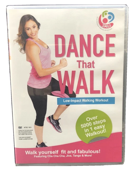 DANCE THAT WALK DVD – Over 5000 Steps in One Easy Low Impact Walking ...