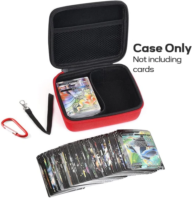 CARRYING CASE FOR Pokemon Trading Cards, Portable Hard-Shell Card ...