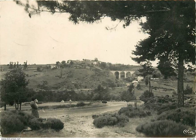 42 - PÉRIGNEUX - Le Viaduc et Marieux - Animée - Carte dentelée - CPSM ...
