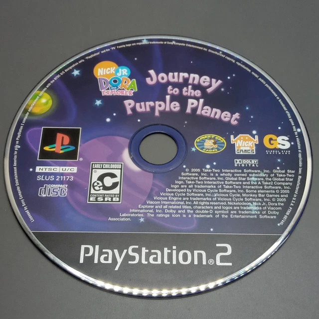 DORA THE EXPLORER Journey to the Purple Planet - Playstation 2 PS2 ...