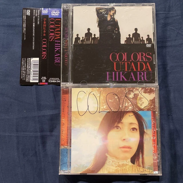 SINGLE CD DVD Hikaru Utada/Colors 2 Form Set $40.14 - PicClick