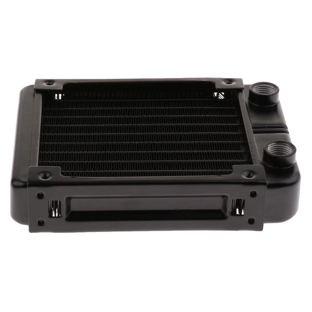 10 PIPE ALUMINUM Heat Exchanger for PC CPU CO2 120mm Black £11.33 ...