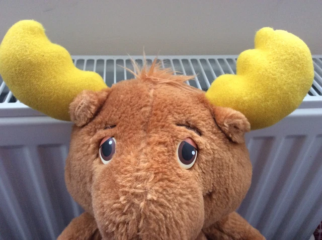 VINTAGE 1980S TOMY Get Along Gang Montgomery Moose Soft Toy £22.99 ...