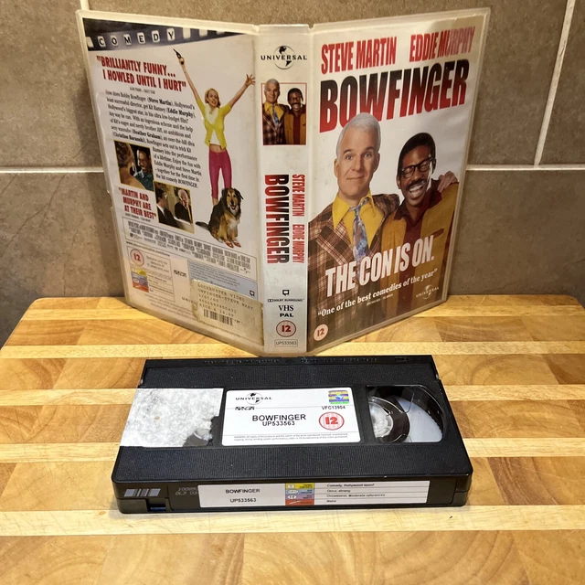 BOWFINGER VHS VIDEO big box Blockbuster ex-rental Eddie Murphy Steve Martin 2000 £2.24 - PicClick UK