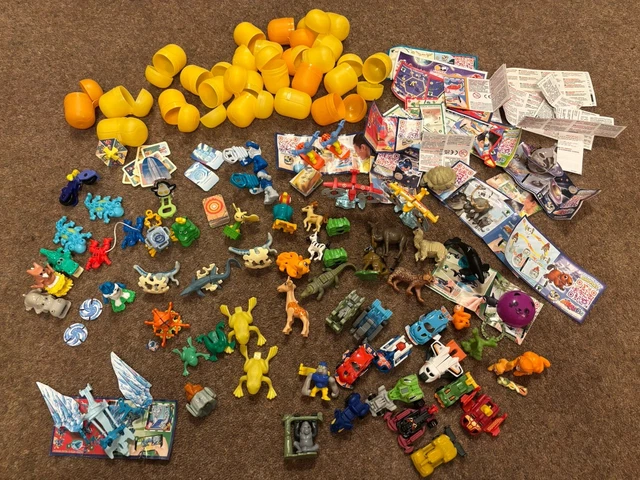 KINDER SURPRISE EGG Toys Lot Bundle Retro Collectables, complete £21.52 ...