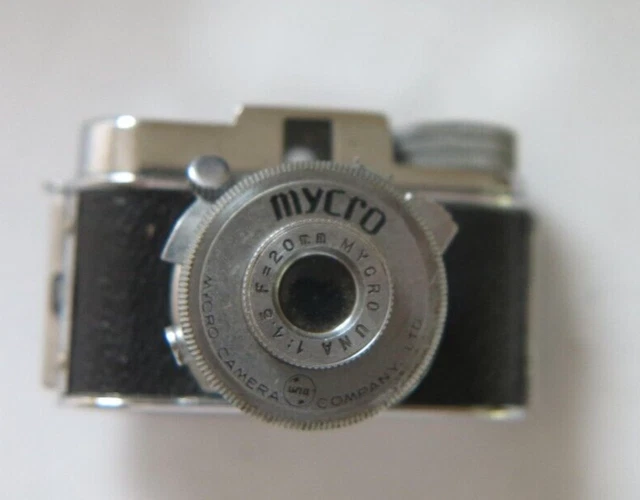 VINTAGE MYCRO IIIA Sub-miniature Spy Camera With Leather Case EUR 14,36 ...