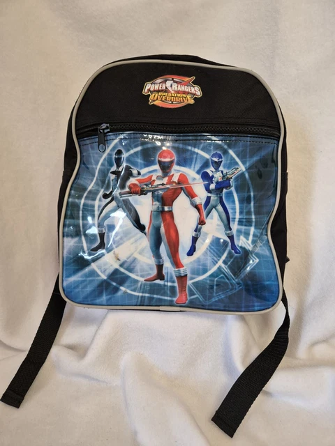 POWER RANGERS OPERATION Overdrive Kids Navy Backpack with adjustable ...