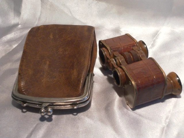 1920S C.P. GOERZ Berlin 31/3x Fago Trieder Binocle Opera Glasses ...